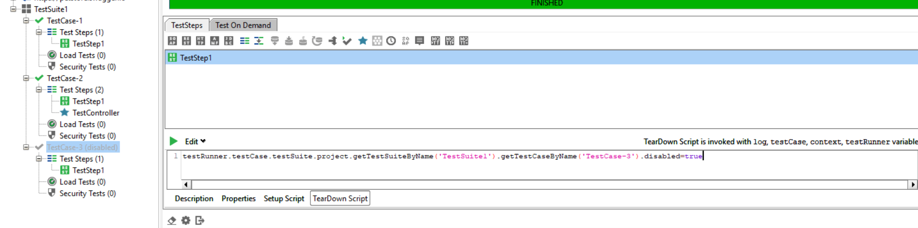 Soapui Testrunner Test Case Count And Runner Teardown Test Case Count Mismatch Smartbear